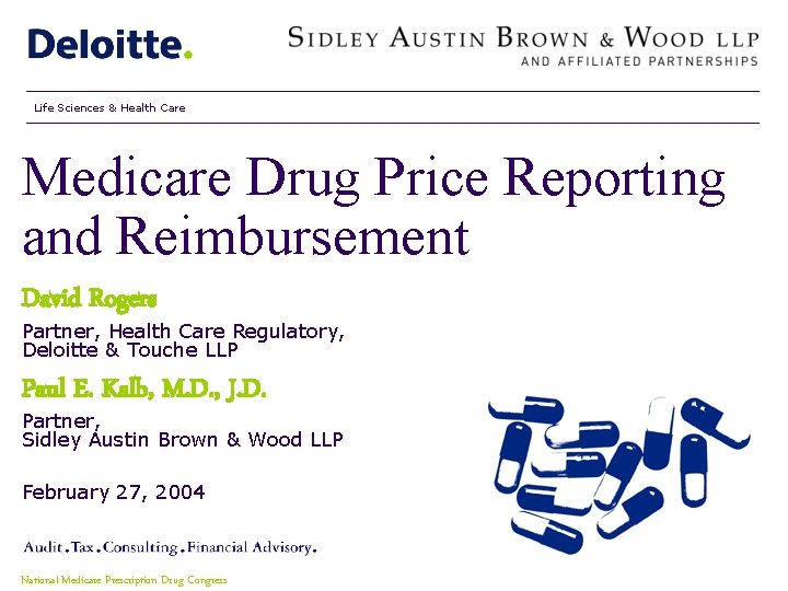 Life Sciences Health Care Medicare Drug Price Reporting