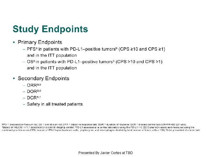 KEYNOTE355 Randomized DoubleBlind Phase 3 Study of Pembrolizumab