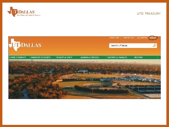 UTD TREASURY SUBMITTING A MARKETPLACE APPLICATION FORM TREASURY