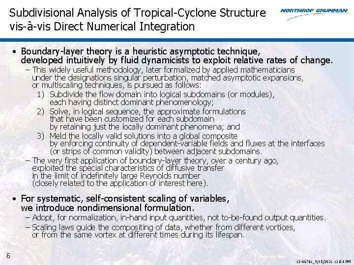 Modular Modeling of TropicalCyclone Structure Support of Global