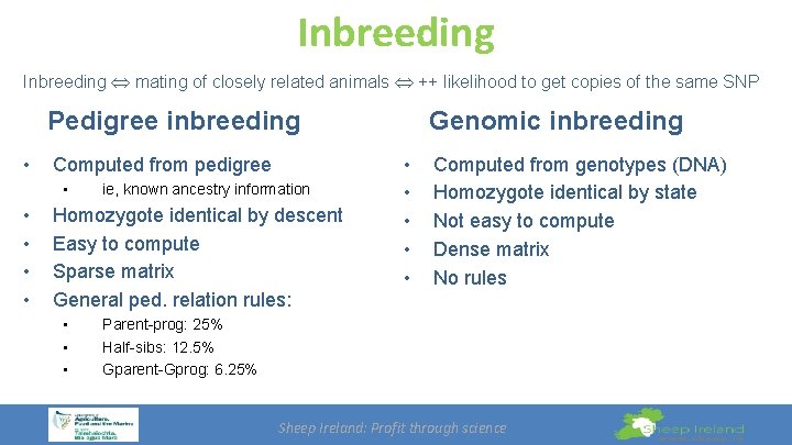 New traits and services T Pabiou Sheep Ireland