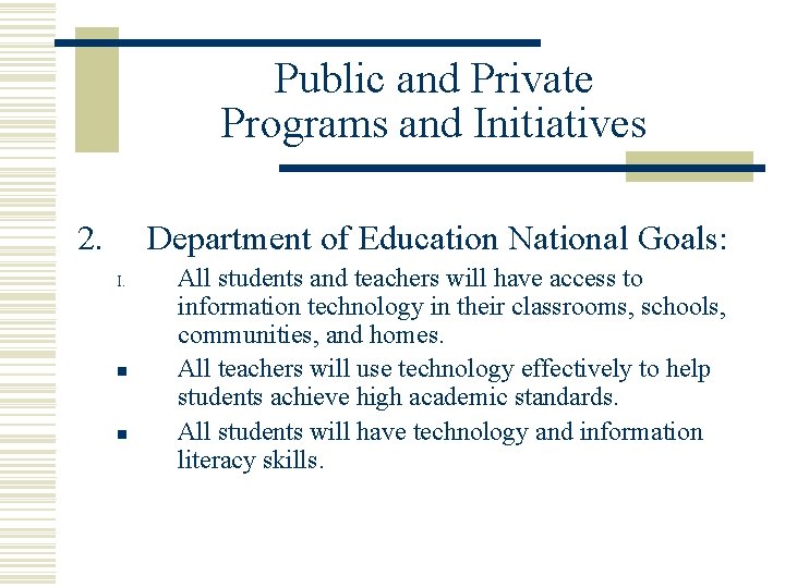 Public FTAA ecominf104Add 1 October 24 2001 Educational