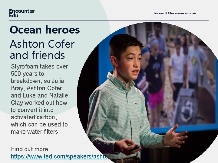 Oceans for beginners XCurric Ages 5 7 Lesson