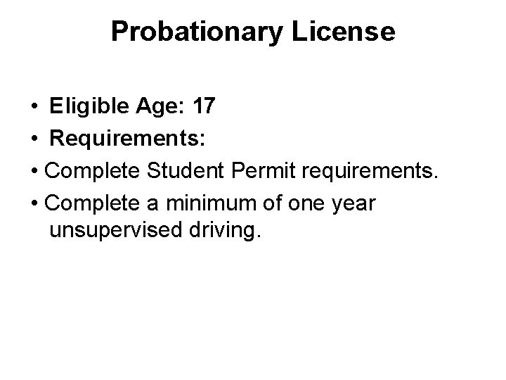 New Jerseys Graduated Driver License PROGRAM What is