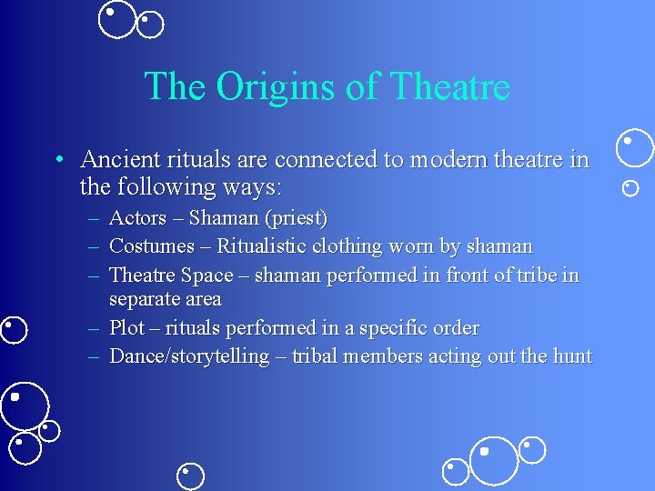 Where did theatre begin When did theatre begin