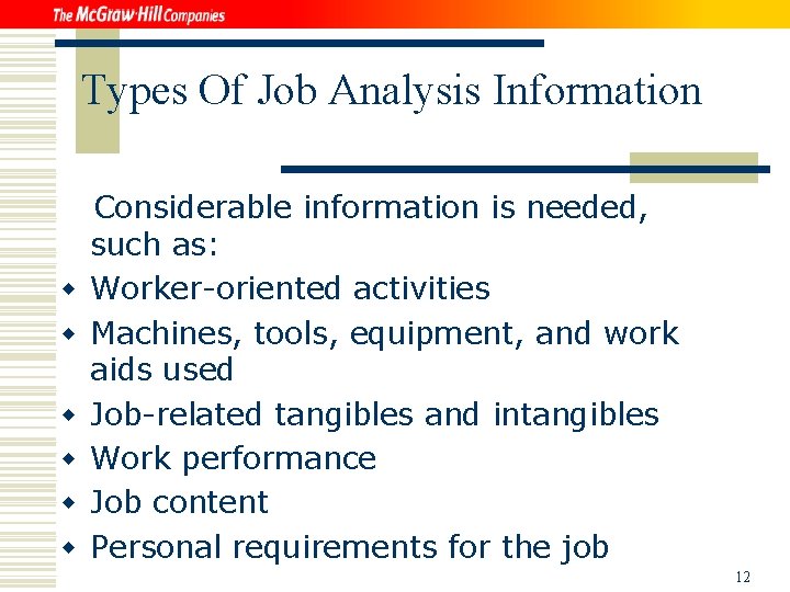 Job Analysis A Basic Human Resource Management Tool