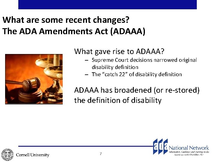 ADA Trainer Network Module 3 a ADA Employment