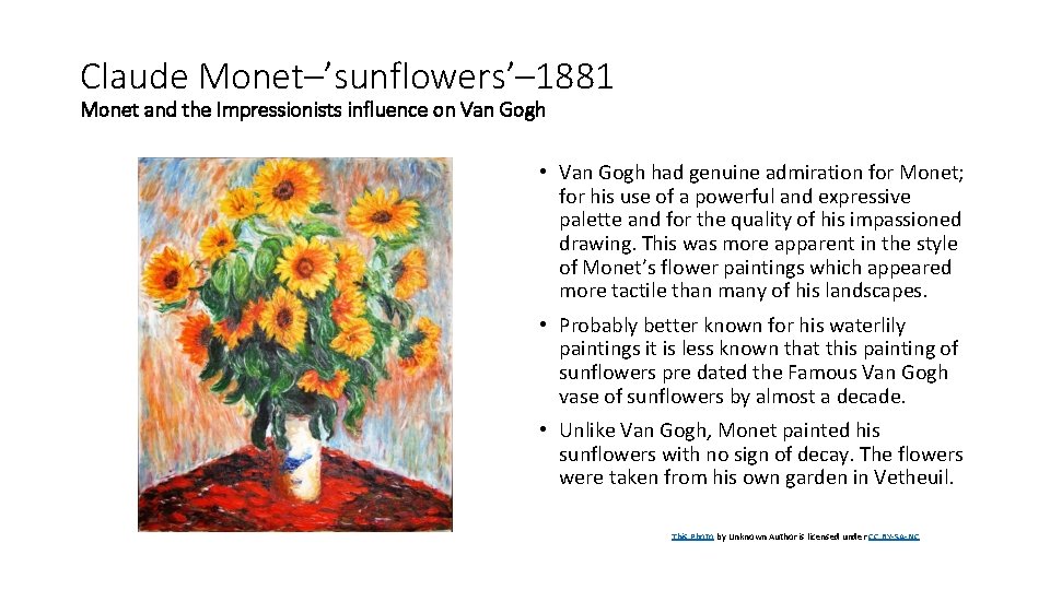 a rt club sunflowers Vincent Van Gogh SUNFLOWERS