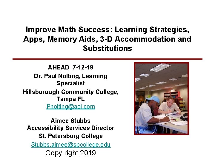 Improve Math Success Learning Strategies Apps Memory Aids