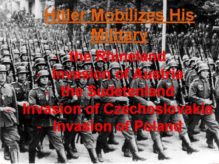 27 2 WORLD WAR TWO BEGINS HITLERS RISE