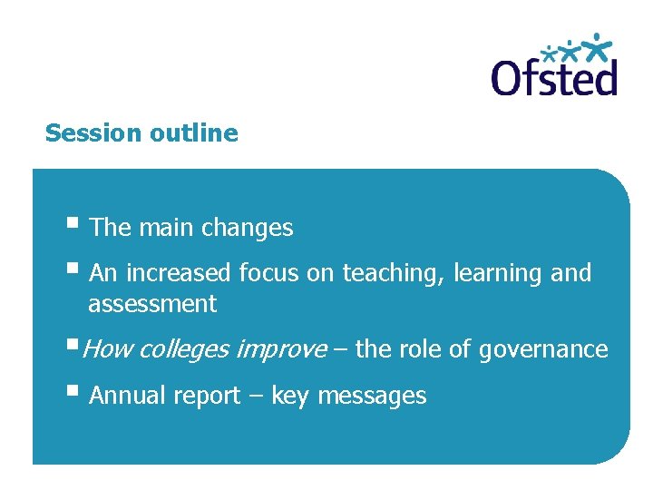 Theory Practice the new Common Inspection Framework and