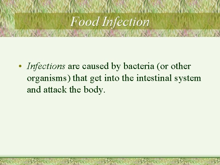 Food Basics An Introduction to Microbiology Personal Hygiene