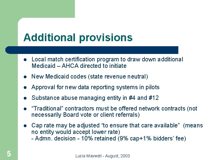 A Whole New Ball Game Implementation of SB