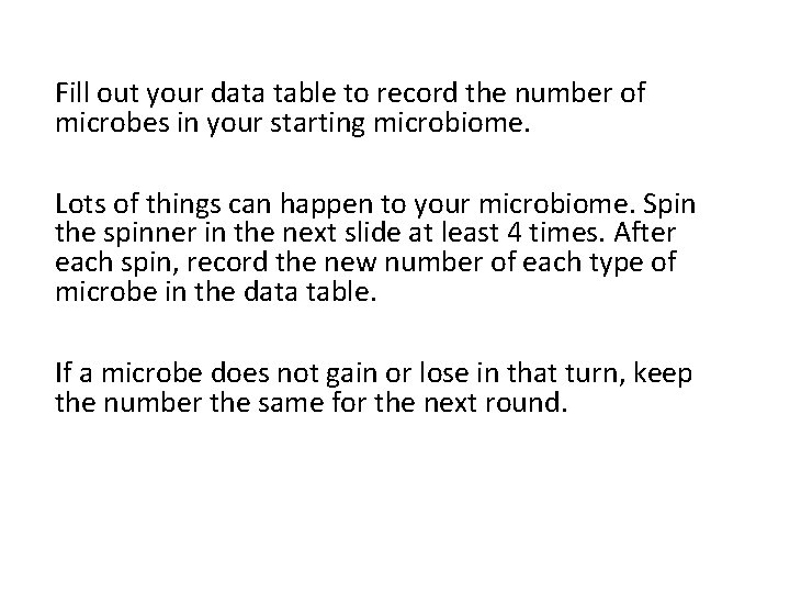 The Microbiome Food Fiber and Fitness Lets do