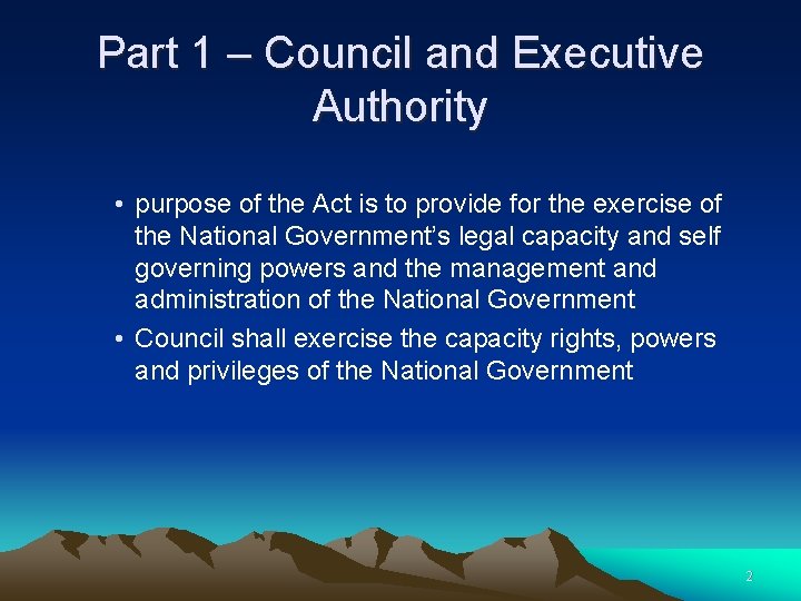 GUKEYEH GUKEH GUSANI Kaska Dena Good Governance Act