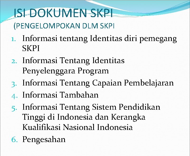 SURAT KETERANGAN PENDAMPING IJAZAH SKPI ASOSIASI INSTITUSI PENDIDIKAN