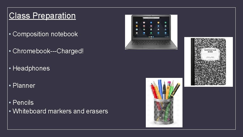 Back to School Night C 6 th Grade