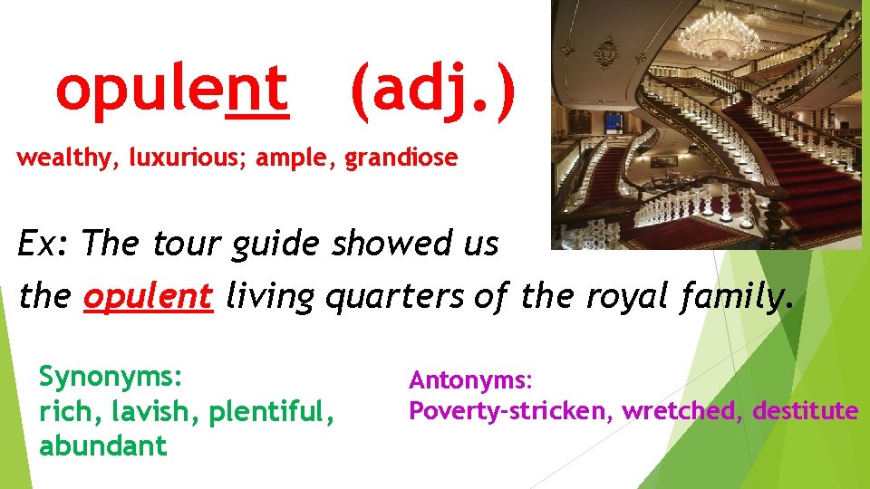 World Lite ra ture Vocabulary 2 insidious adj