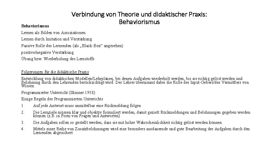 Die Wichtigkeit der Zweitspracherwerbstheorien fr die didaktische Praxis