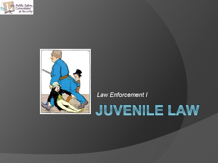Law Enforcement I JUVENILE LAW Copyright and Terms