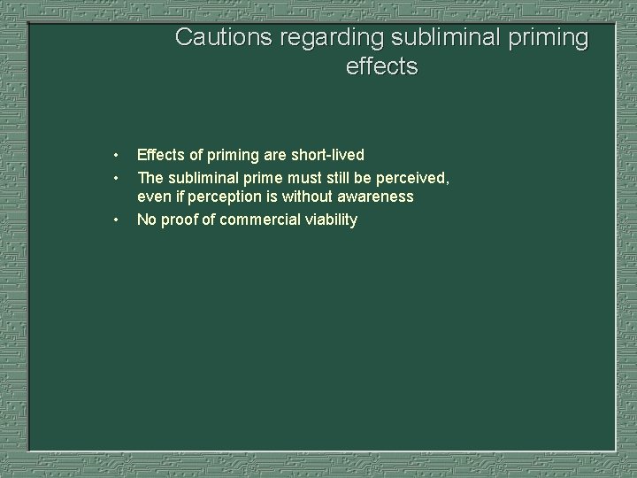 What are the specific sensory thresholds our bodies