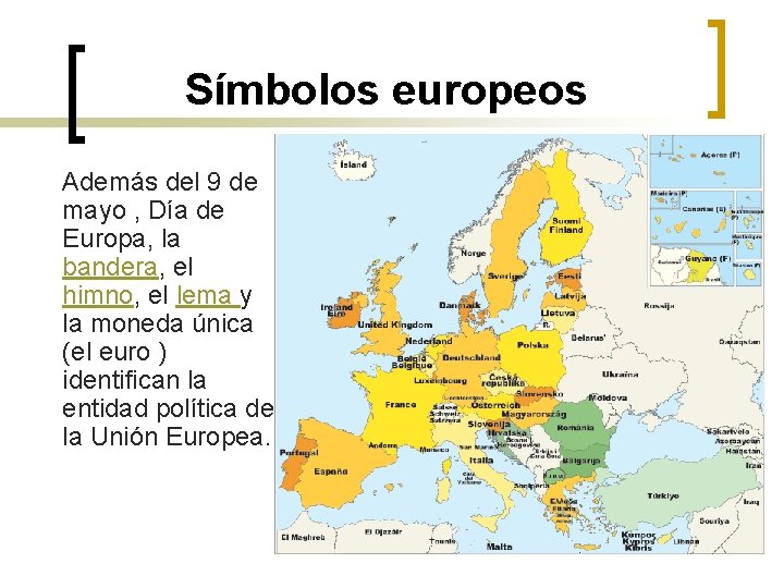 9 DE MAYO DIA DE EUROPA C E