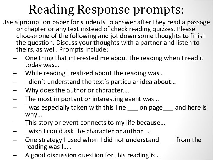 Review of terms and activities ppt Additional First