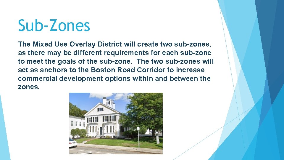 Mixed Use Overlay Zoning District ByLaw Planning Board