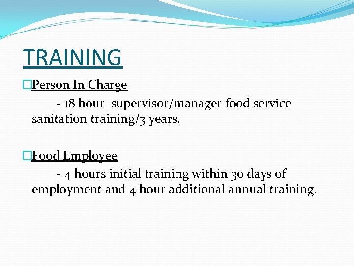 NAVMED P5010 CHAPTER 1 FOOD SAFETY RESPONSIBILITY Chief