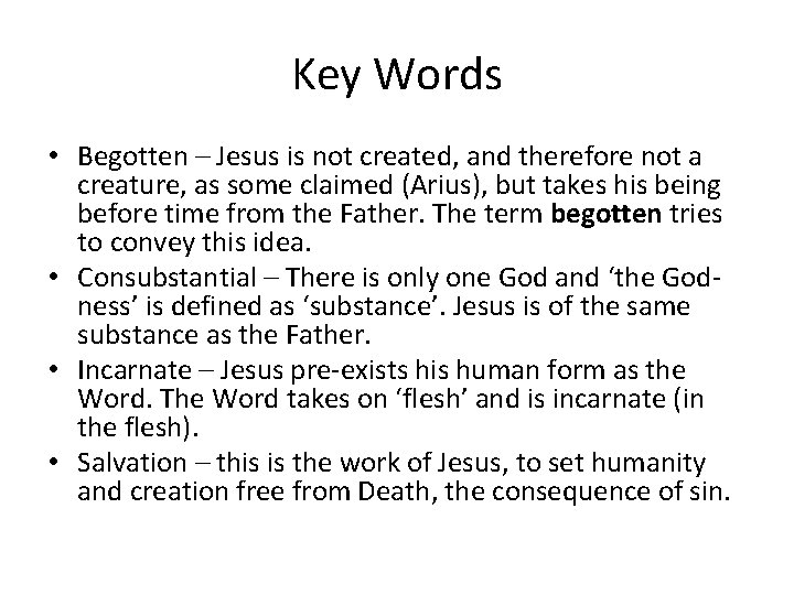 GOD CHRISTIANITY KS 4 The Big Question What