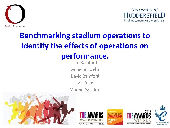 Benchmarking stadium operations to identify the effects of