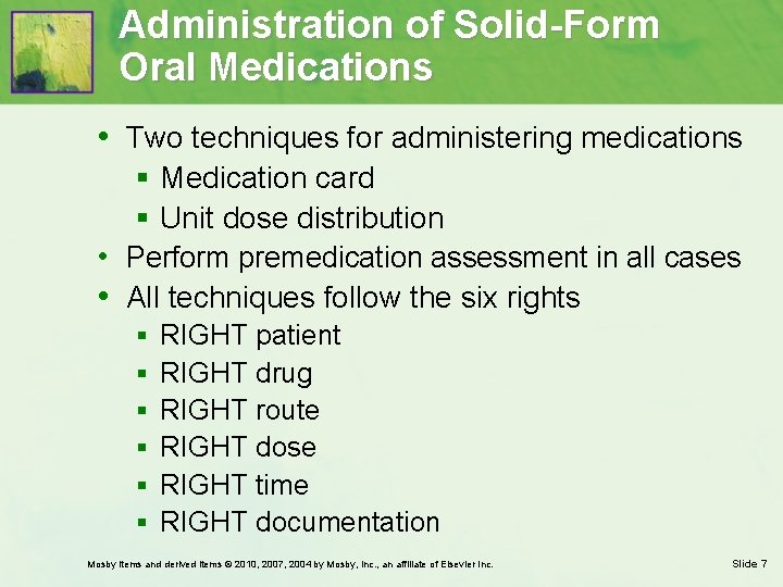 Chapter 9 Enteral Administration Jeanelle F Jimenez RN