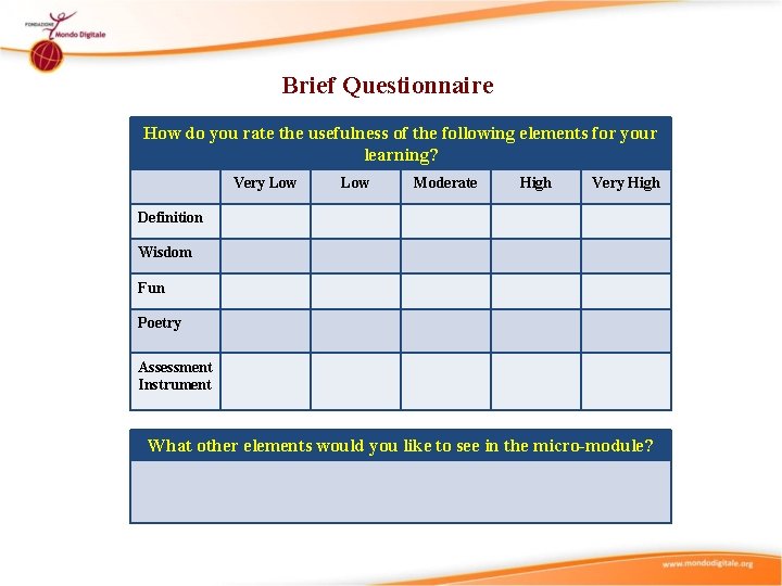 The Nature of Problems Didactic Suggestions 1 These