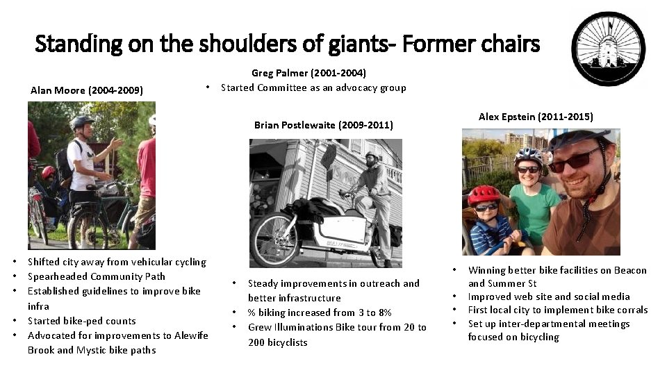 Monthly Bike Talk series here at Aeronaut 1