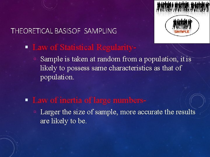 SAMPLING TECHNIQUES By Dr Zaryab Khalid Class BS
