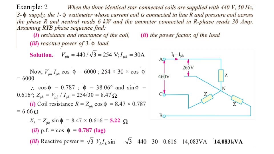 Three Phase Circuits Part2 Values of Phase Currents