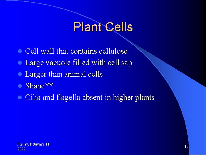 The Cell Packet 11 Friday February 11 2022