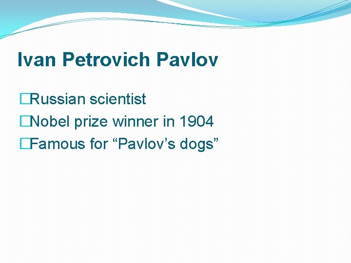 The Behaviourist Theory of Learning John W Gardner