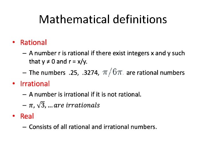 Proofs Chapter 2 Used some materials from Book