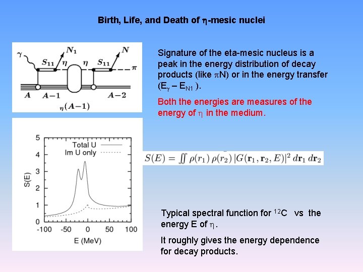 Search for mesic nuclei partly based on experimental