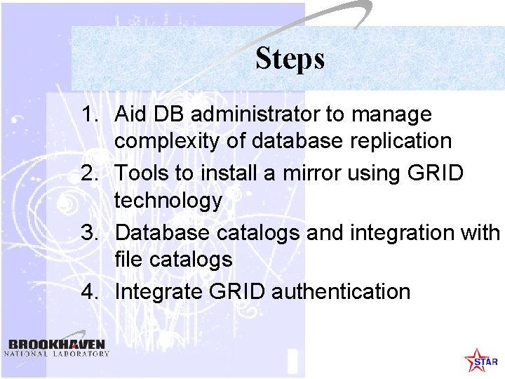 My SQL and GRID Gabriele Carcassi STAR Collaboration