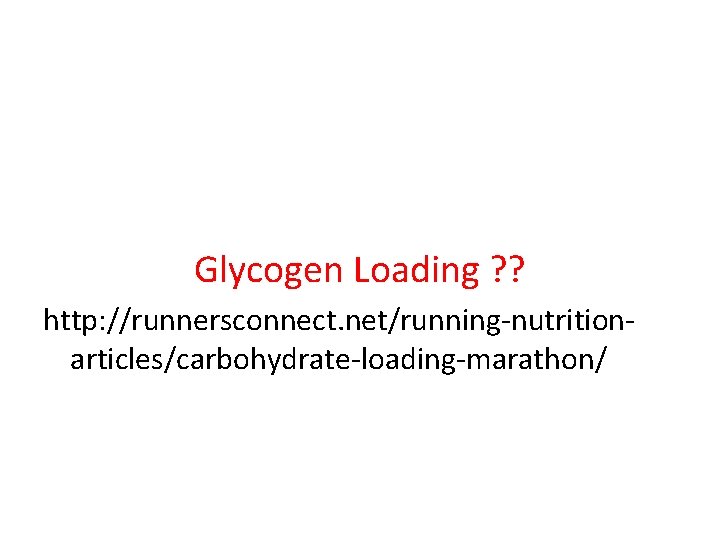 Storage Mechanisms and Control of Carbohydrate Metabolism Learning
