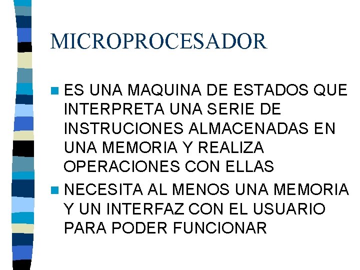 MICROCONTROLADORES NOCIONES BSICAS QU ES UN MICROCONTROLADOR ...
