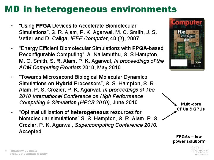 Optimal Biomolecular simulations in heterogeneous computing ...