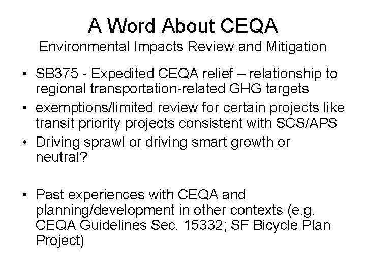 SB 375 Smart Growth Public Health Equity Ann