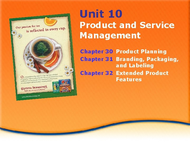 Unit 10 Product and Service Management Chapter 30
