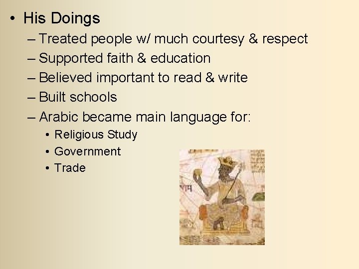 Mansa Musa Grade 7 Mansa Musa Himself Mansa