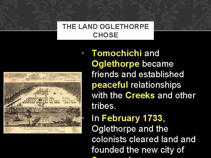 FOUNDING OF GEORGIA ESSENTIAL QUESTION How and why