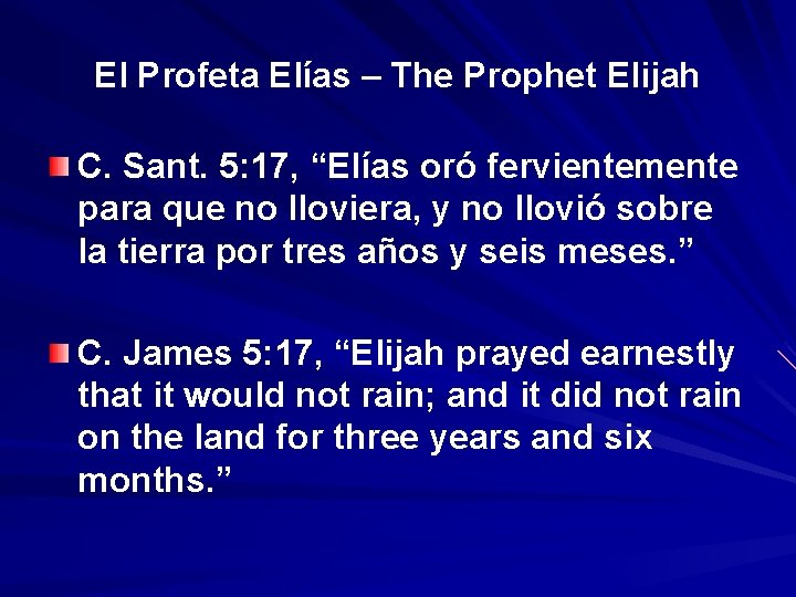 El Profeta Elas The Prophet Elijah El Profeta