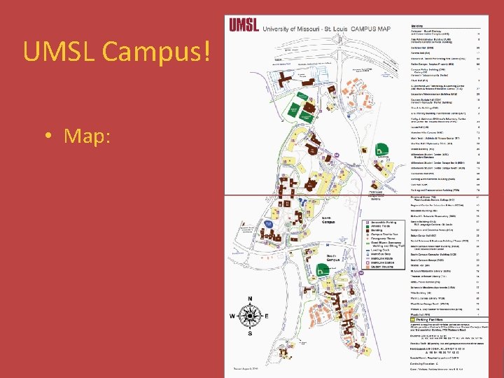 University of Missouri St Louis By Lindsay Wilson